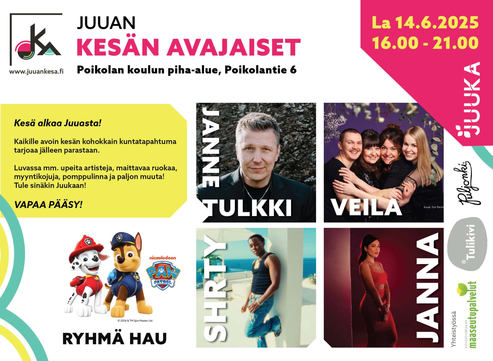 Juuan kesän avajaiset 14.6.2025 | Koli